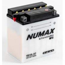 Batterie moto Numax Standard YB10L-A2 12V 11Ah 120A