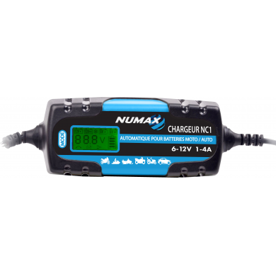Chargeur automatique Numax NC1 6/12V 1A à 4A