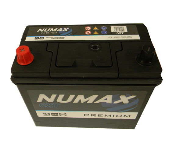 Batterie de démarrage Numax Premium B24R / BJ45G 057 12V 45Ah / 400A