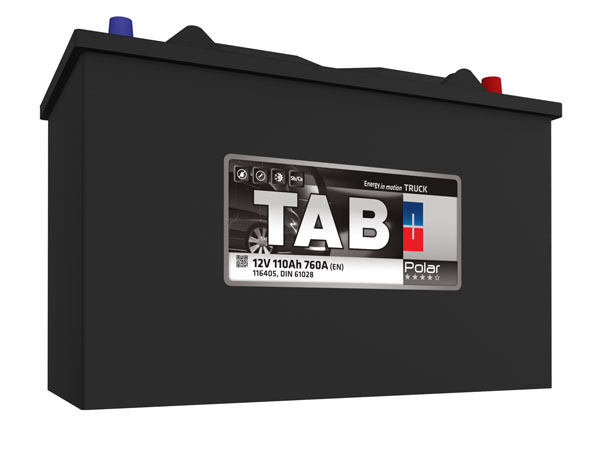 Batterie de démarrage Poids Lourds et Agricoles TAB Polar Truck C13DT ...